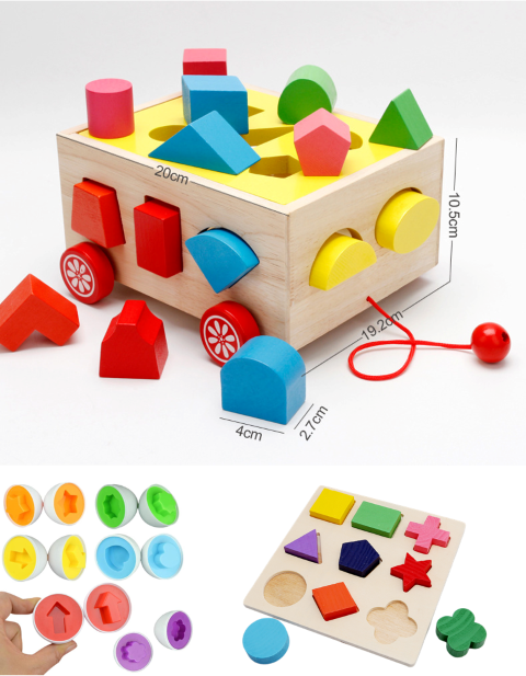 Educational Shape Matching Toys Collection – pickNjoy