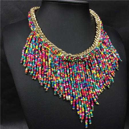 Bohemian Modern Beads Necklace – pickNjoy