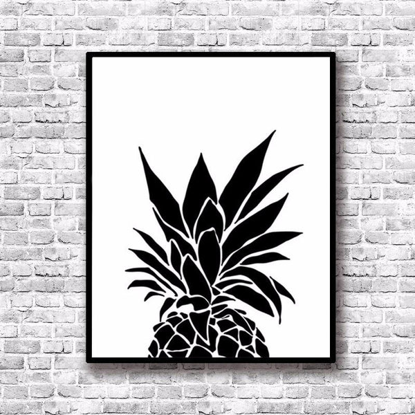Pineapple Peekaboo Poster – pickNjoy