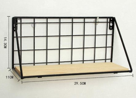 Decorative Metal Grid Shelves – pickNjoy